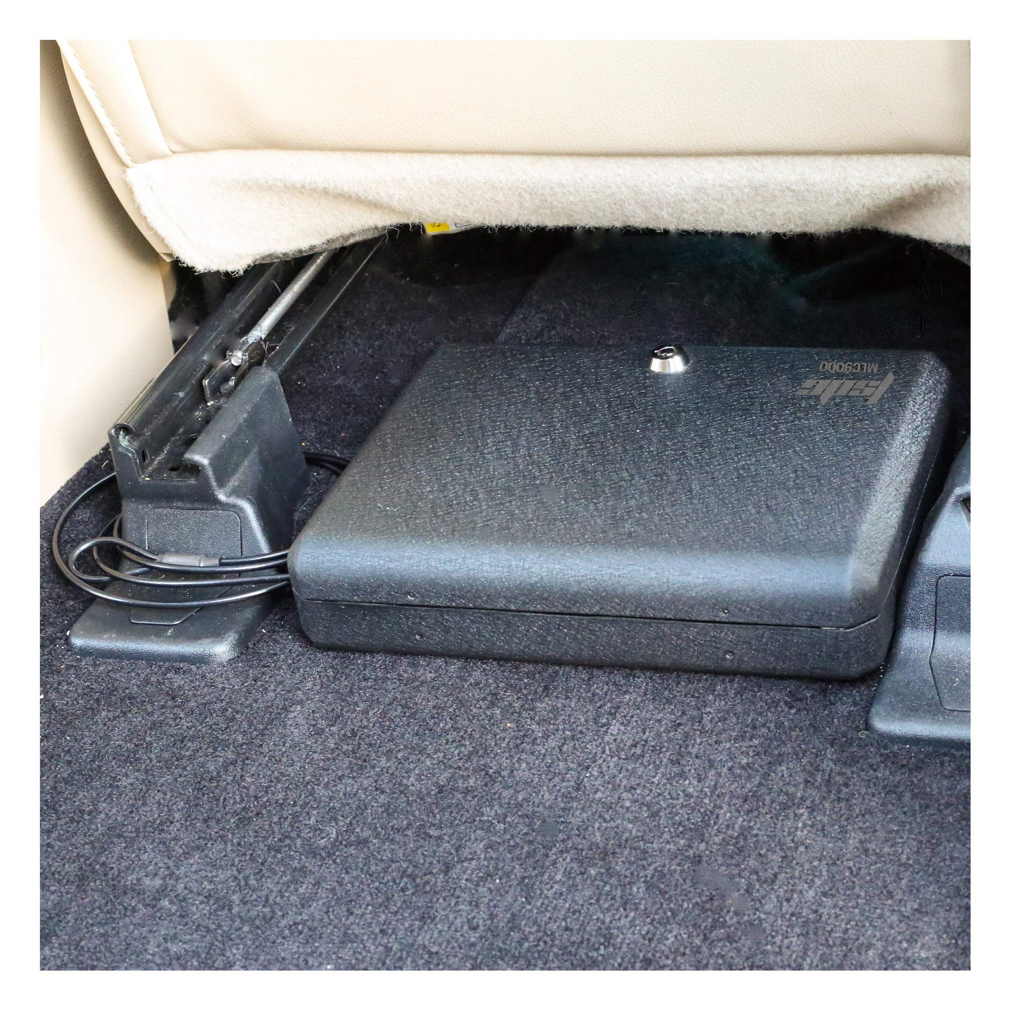FSDC (Firearm Safety Devices) β FSDC-MLC9000 Keyed Lockable Steel Case with Security Cable β Heavy-Duty Powder Coated Steel