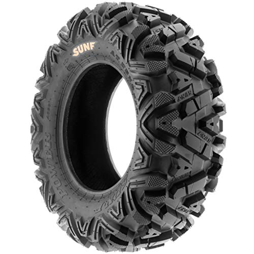 Set of 4 SunF Power.I ATV UTV all-terrain Tire 27x9x14 and 27x11x14, 6PR, 4PCS, Tubeless A033