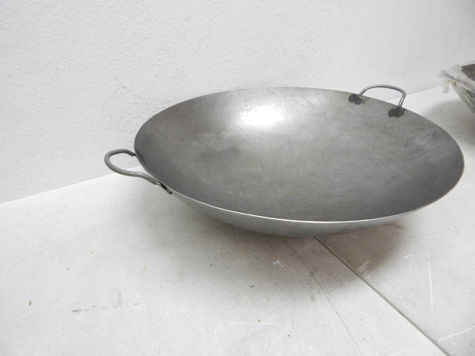 Town Food Service 22 Inch Steel Cantonese Style Wok