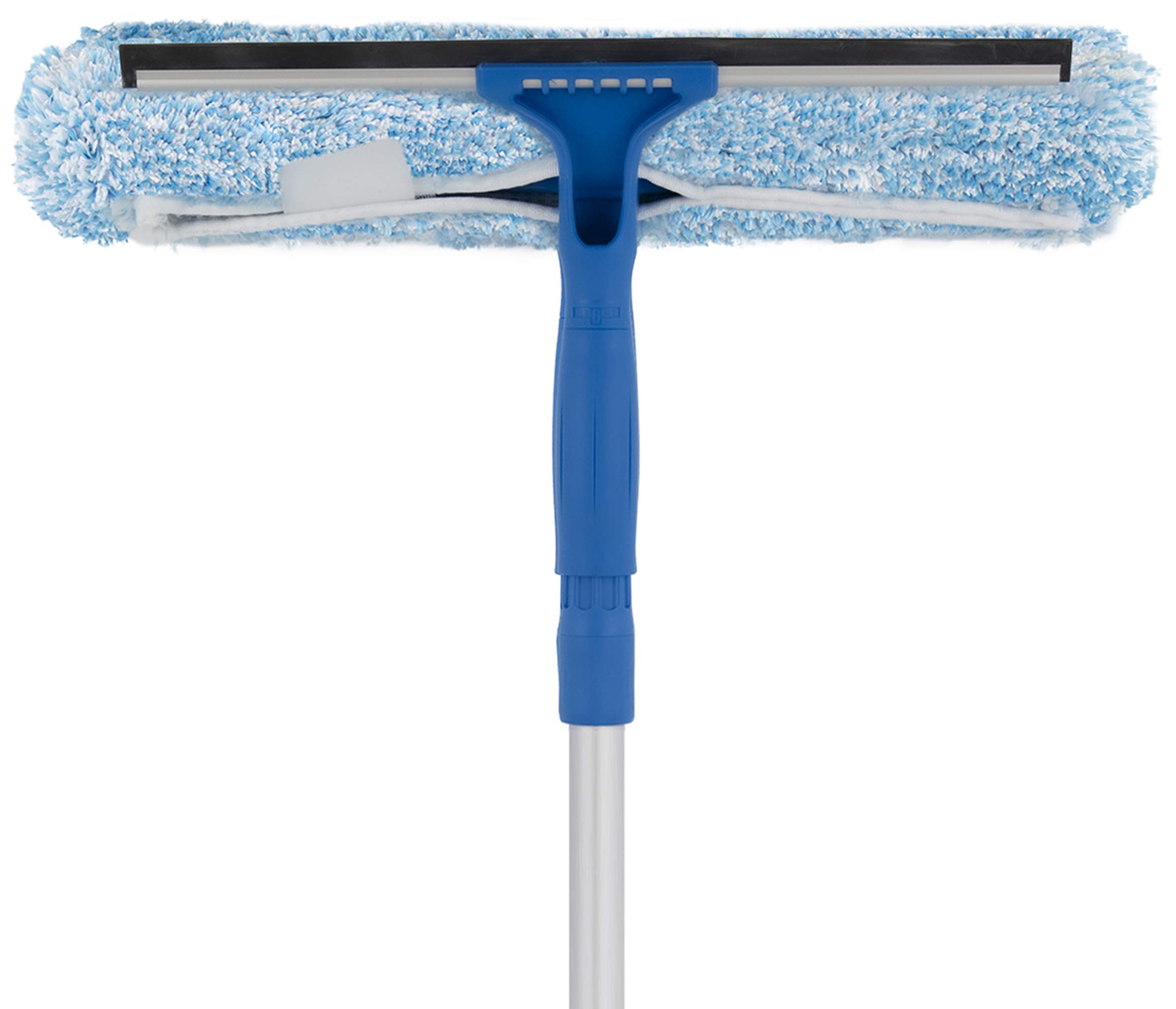 Unger Professional 2-in-1 14" Window Cleaning Squeegee & Scrubber + 6 Gallon Heavy Duty Bucket
