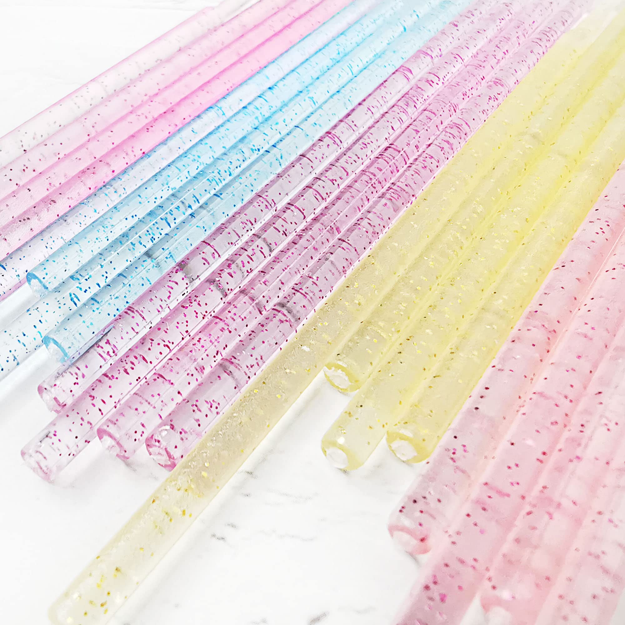 ZYIGYI 500 PCS Disposable Micro Cotton Swabs Brush Applicators, Microswabs for Eyelash Extension, Lips Mascara Wands 5 Color