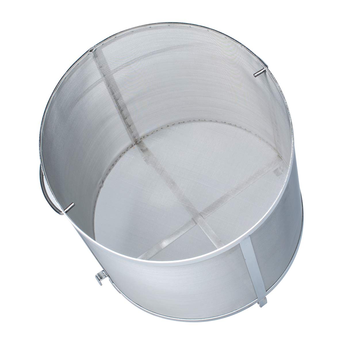 Gekufa Wine Hop Filter 300 Micron Mesh 304 Stainless Steel Strainer for Homebrew Wine Beer Tea Kettle Brew Filter(11.8×12.2 inch)