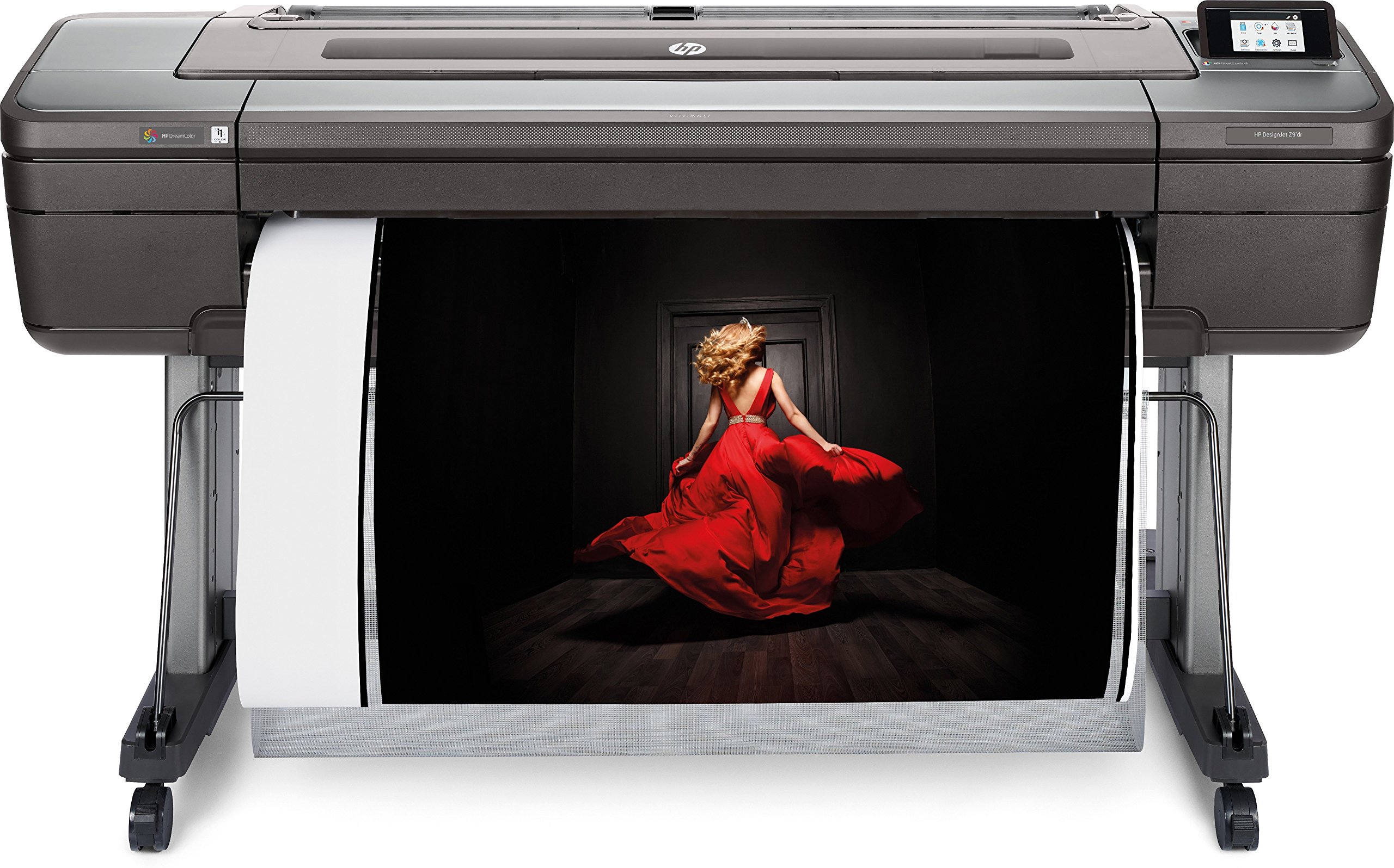 HP DesignJet Z9⁺ Dual roll 44-in Postscript Printer (Renewed)