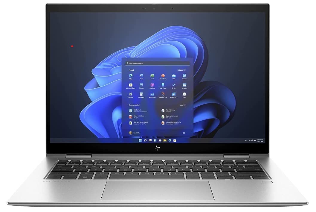 HP Elite x360 1040 G9 14" Touchscreen 2 in 1 Laptop WUXG (1920x 1200) Intel Core i5-1245U, 10 Core, up to 4.4Ghz. GHz, 16GB DDR5 RAM, 512GB SSD Windows 11 Pro +Zipnology Cloth Support Until 2026
