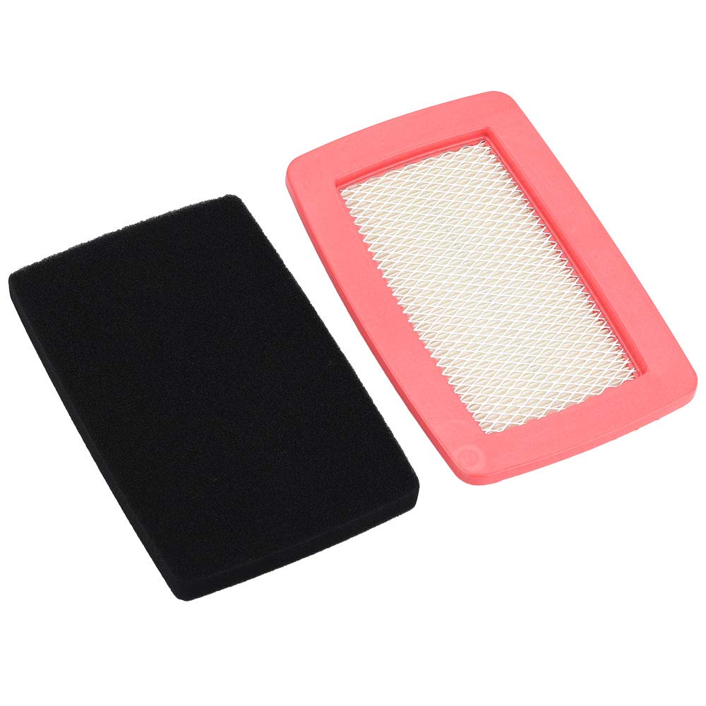 Fuel Li 544271501 512652001 Air Filter for Husq 170BF 170BT 180BF 180BT 370BFS 370BTS 380BFS 380BTS 570BFS 570BTS 580BFS 580BTS 65.6cc 75.6cc 2-Cycle Backpack Leaf Blower with Tune-Up Kit