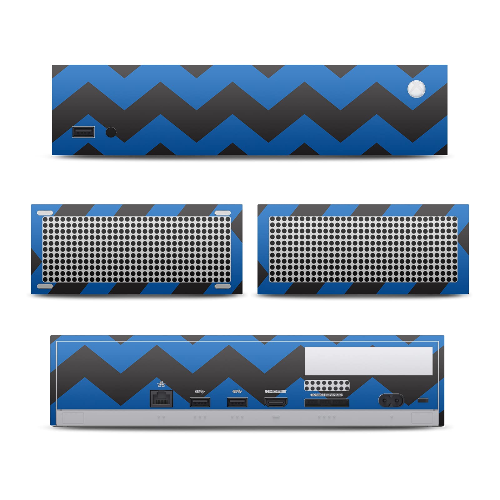 Head Case Designs Officially Licensed Inter Milan Home 2020/21 Crest Kit Vinyl Sticker Gaming Skin Case Cover Compatible with Xbox Series S Console