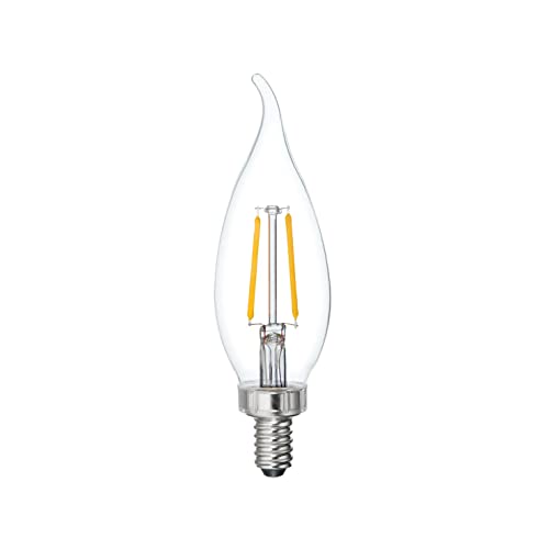 GE Relax 3-Pack 25 W Equivalent Dimmable Soft White Ca11 LED Light Fixture Light Bulb