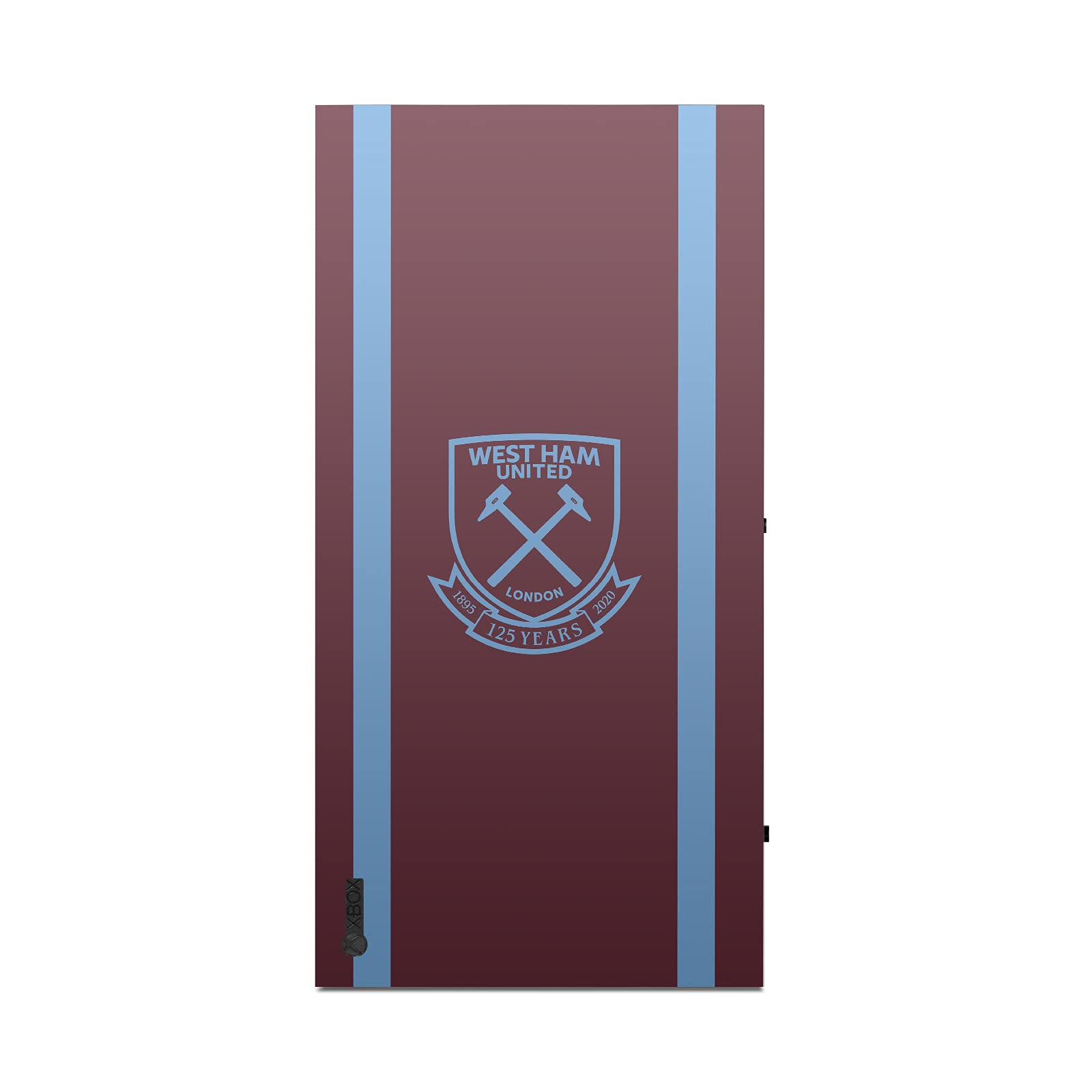 Head Case Designs Officially Licensed West Ham United FC Jersey 2020/21 Home Kit Matte Vinyl Sticker Gaming Skin Case Cover Compatible with Xbox Series X Console and Controller Bundle