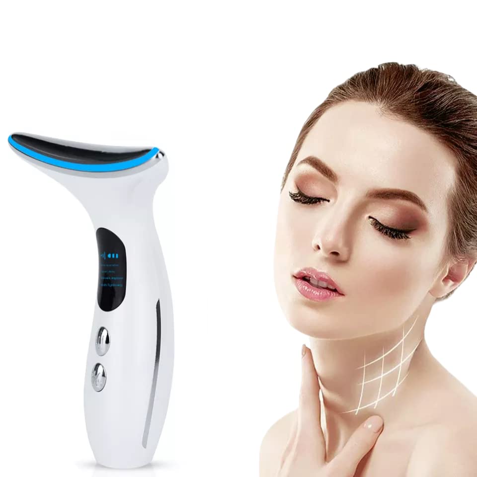 ONULISS LED Face Lifting Machine - Eye Facial Neck Massager - Anti Aging Wrinkle Skin Face Lift Device