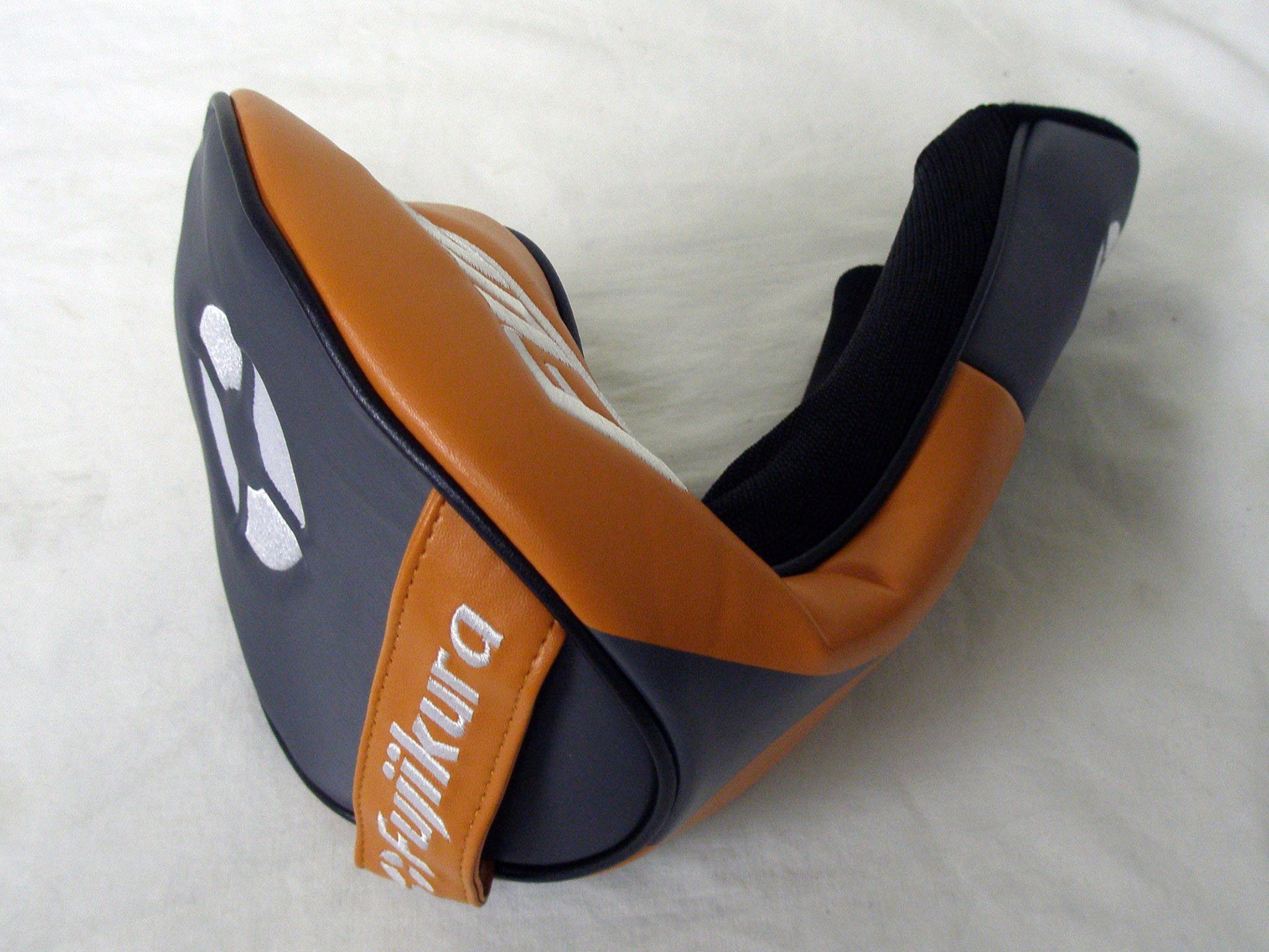 Fujikura Fuel Driver Headcover (Orange/Gray) 460cc Golf Club Cover