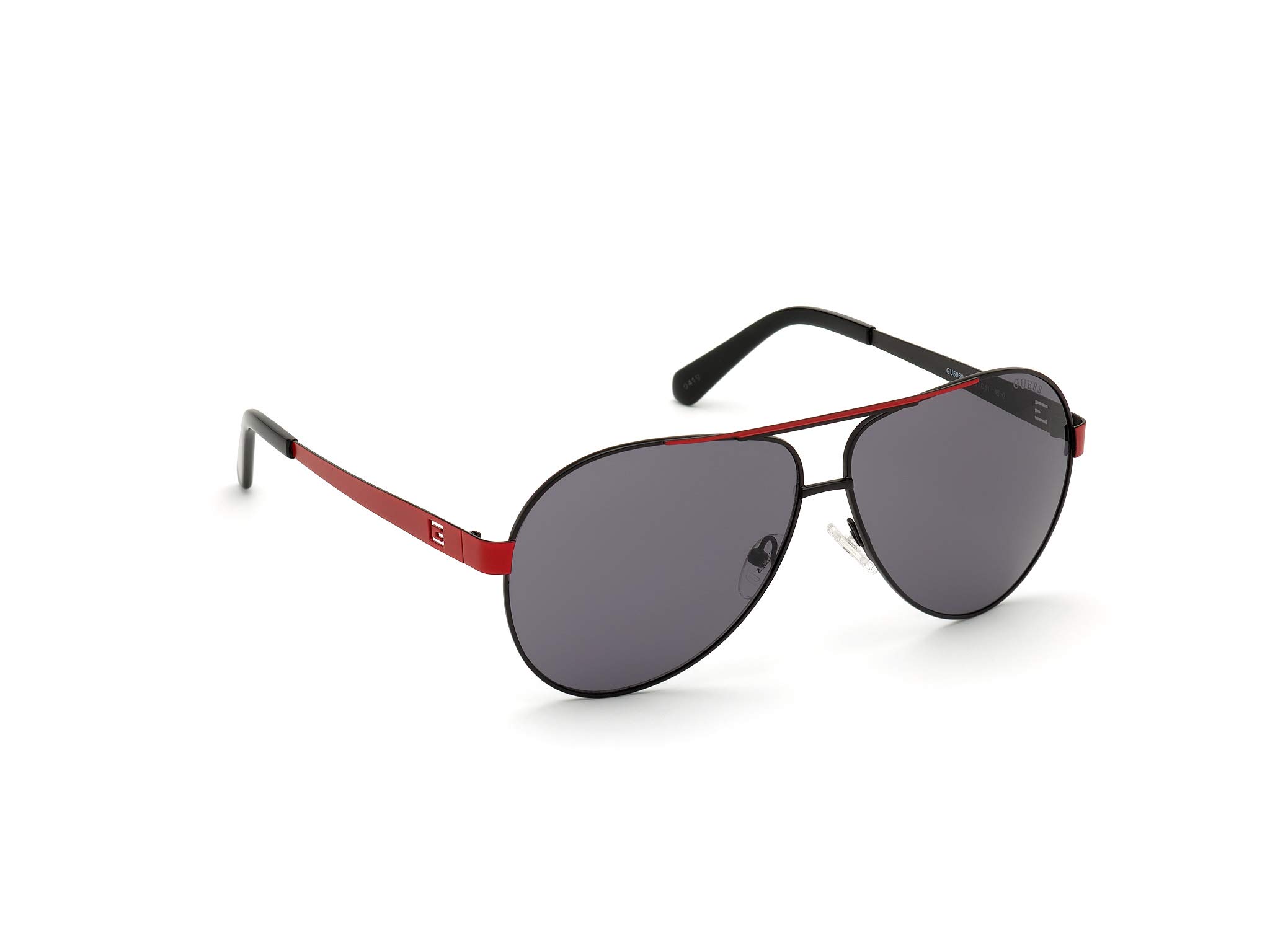 GUESS GU6969 Shiny Black/Smoke One Size