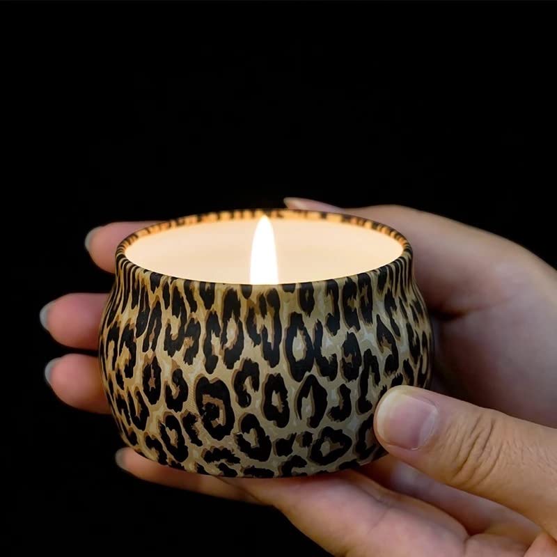 Fun and Unique Scented Candle Set, 4 Pack Natural Soy Wax Aromatherapy Scented Candles, Stress Relieving, Candles for Home, Candles for Women, Gift for Any Holiday