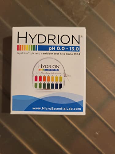 Ph Strips to Make Cheese by Hydrion (100 Per Pack)