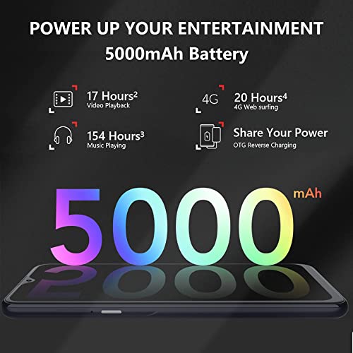 TCL 20 SE Android 11 Smartphone Unlocked Cell Phone 6.82” HD+ Display 4GB+128GB 5000mAh 48MP Quad Camera Dual Speakers Octa-Core US Verison 4G Compatible for AT&T T-Mobile (Aurora Green)