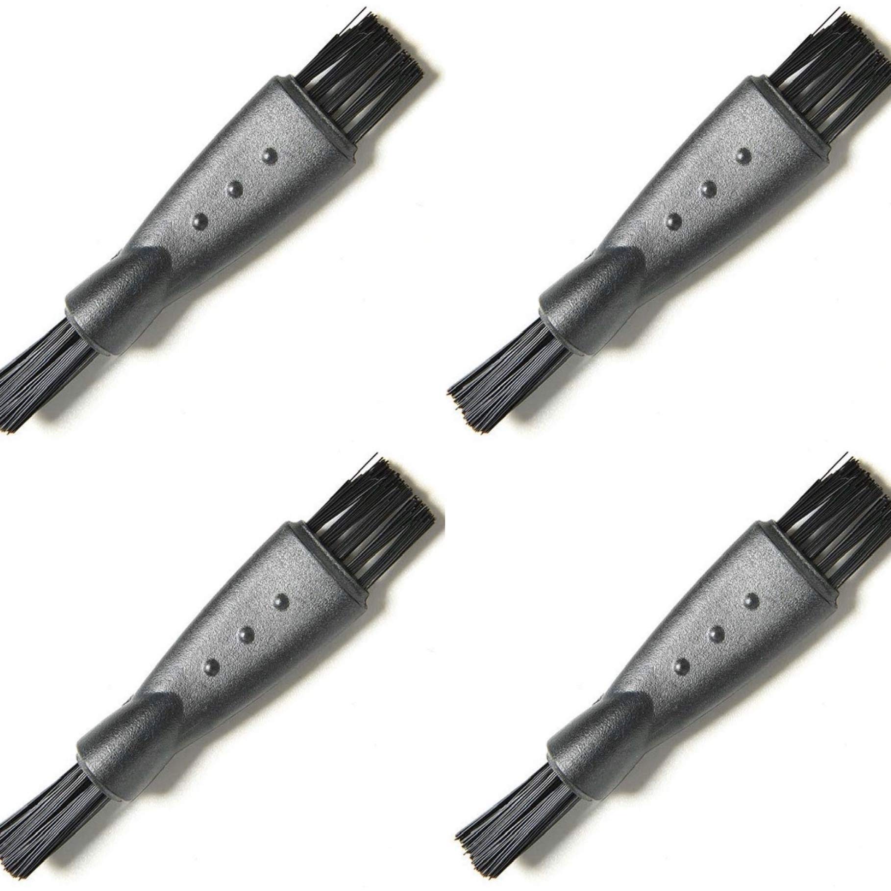 GK Picks - Double Sided Razor Trimmer Shaver Cleaning Brush (4-Pack)