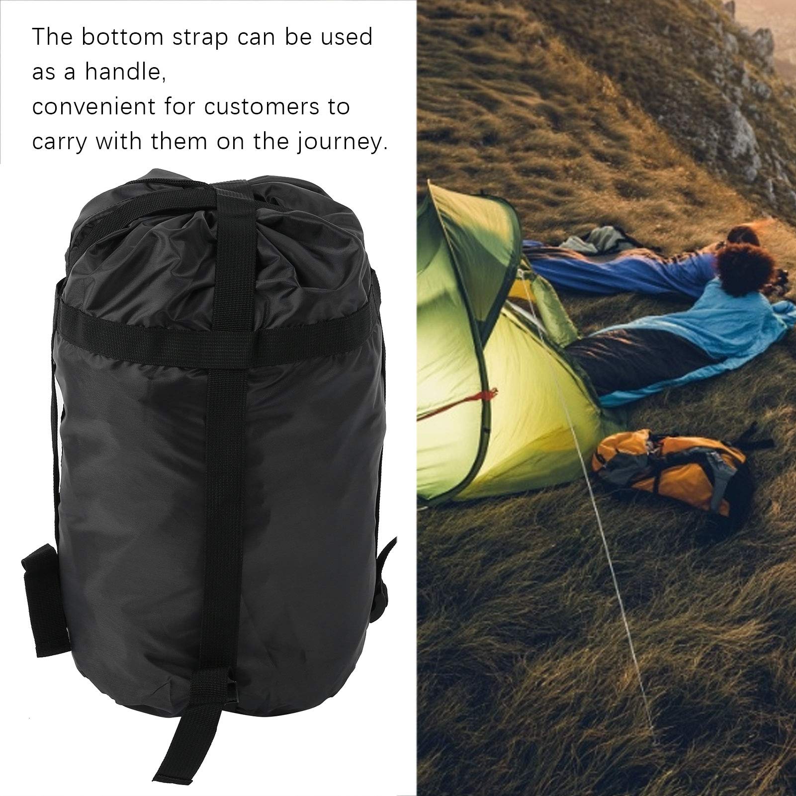 Horoper Sleeping Bag, 2Pcs Outdoor Camping Sleeping Bag, Travel Adult Compression Storage Bag for Outdoor Living