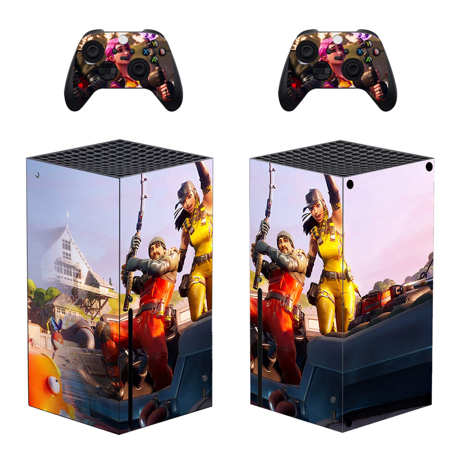 gotor Vinyl Decal Sticker Cover Wraps Skin for Xbox Series X Console and Controller Skins (Xbox Series X, Type-W)