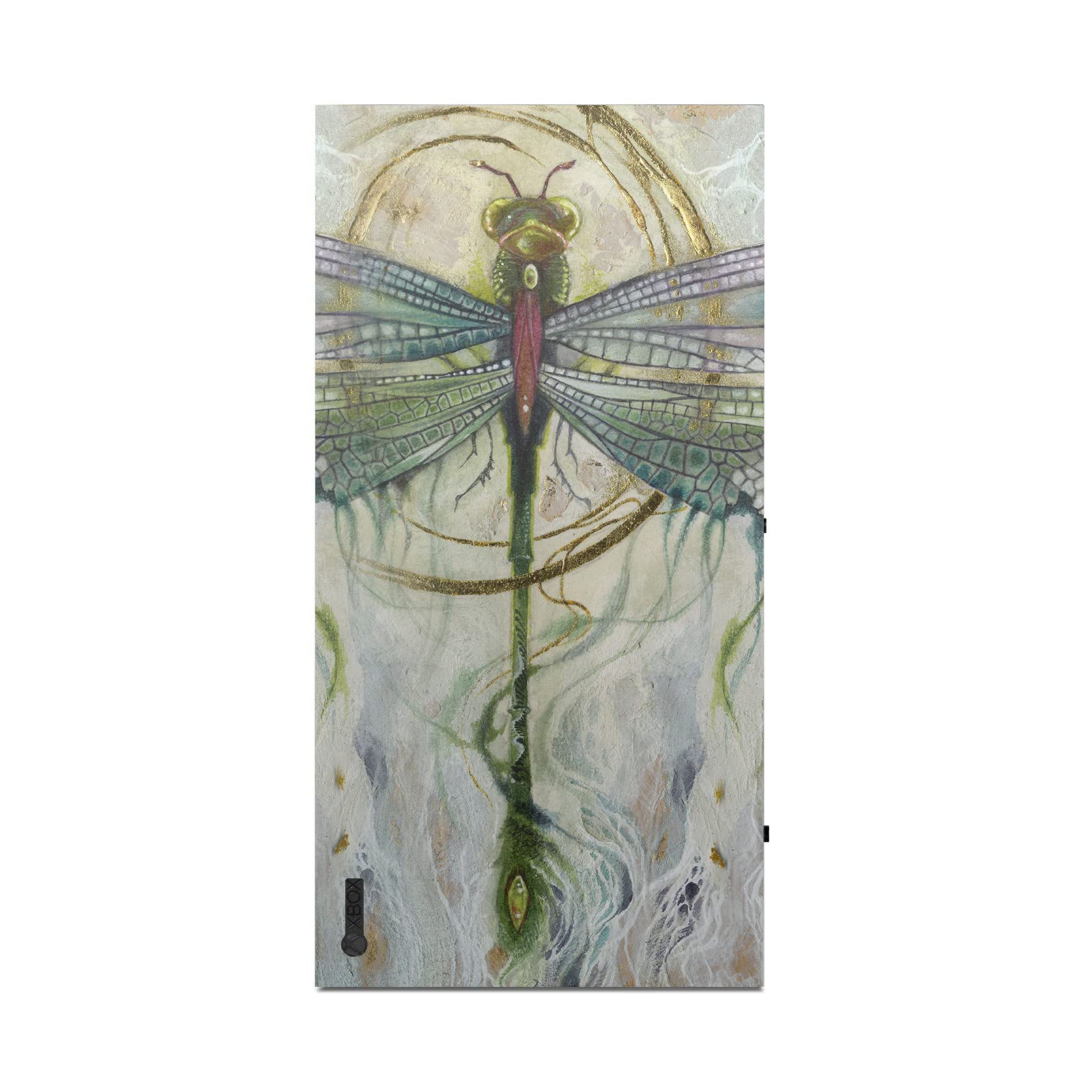 Head Case Designs Officially Licensed Stephanie Law Damselfly 2 Art Mix Matte Vinyl Sticker Gaming Skin Case Cover Compatible with Xbox Series X Console