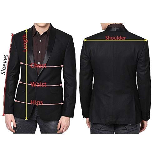 Fusion Studio Men Rustic Orange 2 Piece Wedding Suit Slim Fit One Button Groom Suit (as1, Alpha, s, Regular, Regular)