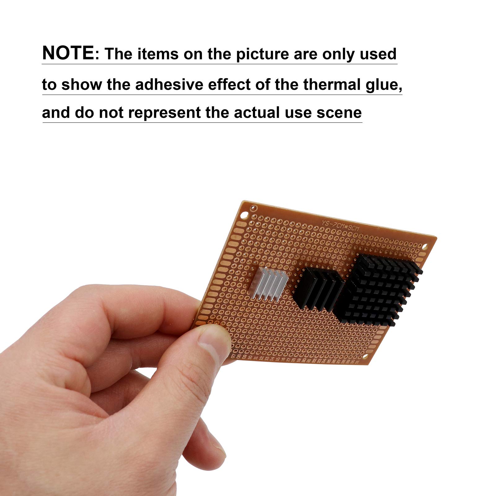 GENNEL 10g Thermal Conductive Glue, Heatsink Glue, Thermal Adhesive for 3D Printer, LED, PC and Various Electronic Components That Need to Be Bonded - G109