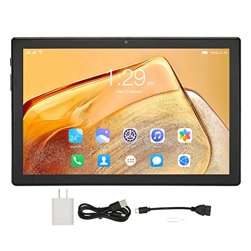 Pegau 4G Tablet, 5GWiFi 10 Inch Tablet Dual SIM for 11 for Office
