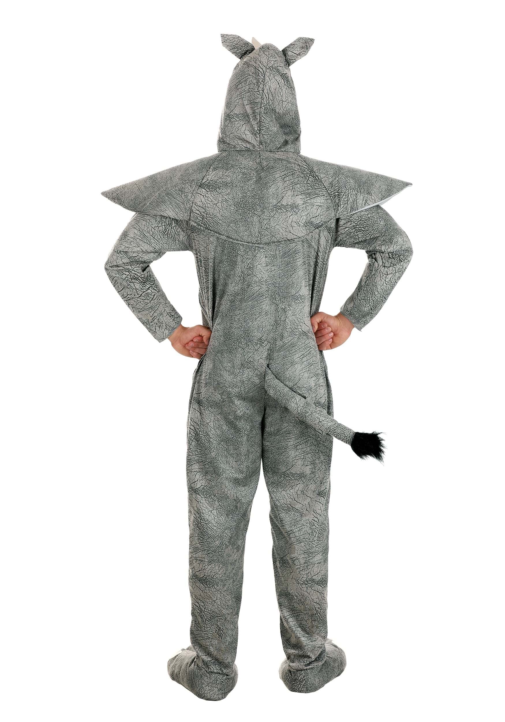 Fun Costumes Rhinoceros Adult X-Large Gray