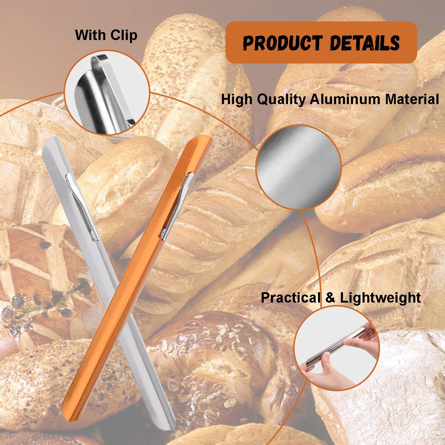 Ragyzity Restaurant Crumb Sweepers, Crumbers for Servers, Table Crumb Sweepers Bread Crumber Cleaner, Aluminum Crumb Scraper Crumber Tool for Restaurants, Homes, Servers, Waiters(8pcs)