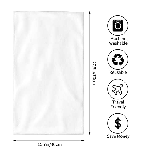 SARNFANS Spa Kitchen Dish Towels Wash Cloth Car Household Pet Bath Towel,Basalt Stones Theraphy Relaxing,Soft,Water Absorbent,Lightweight,Multicolor 15in x27in