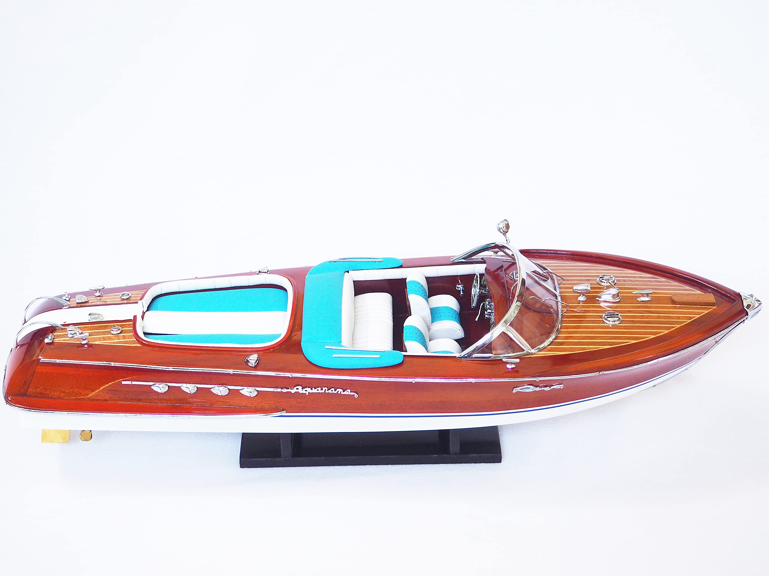 Riva AQUARAMA Wood Boat Model 21" (53 cm) Fully Assembled