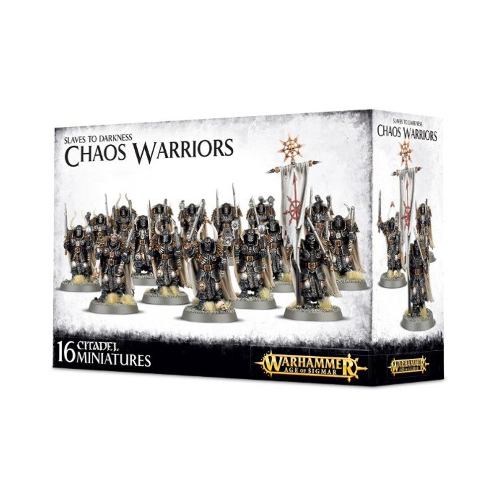 Games Workshop 99120201047 Chaos Warriors Tabletop and Miniature Gaming