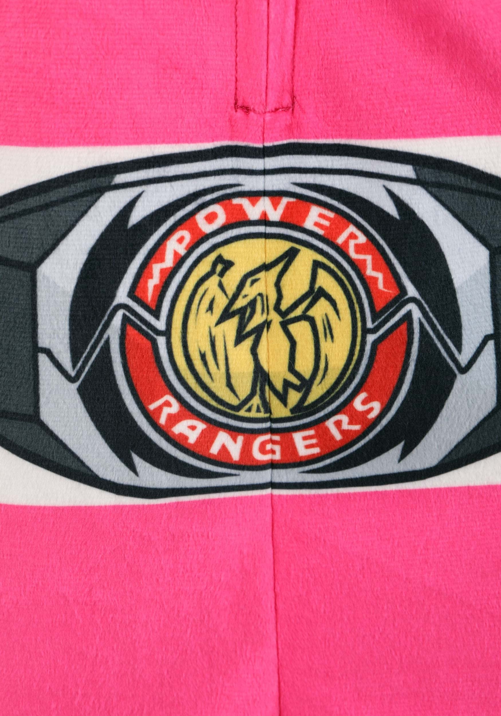 Fun Costumes Pink Power Ranger Hooded Adult Union Suit (Large)