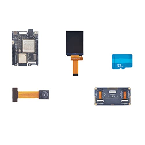 MAKIVI for Maix Duino K210 RISC-V AI+LOT ESP32 Board Kit +2.4 Inch Screen+32G TF Card+G4.4 Camera+Binocular Camera