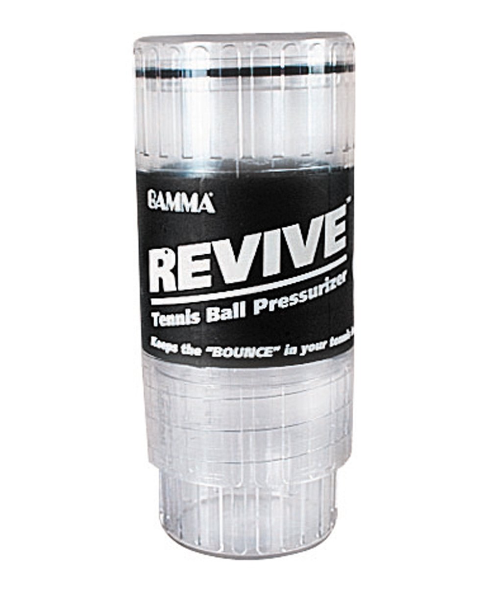 Gamma Revive Tennis Ball Pressurizer – Pressurized Ball Saver Storage Canister, Keeps Balls Fresh, Preserves and Restores New Ball Bounce