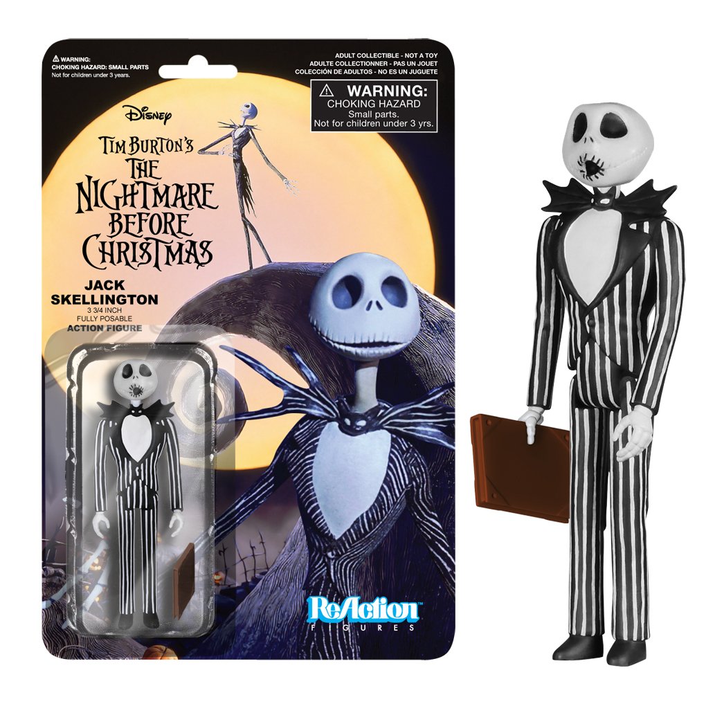 Funko Nightmare Before Christmas Jack Skellington Reaction Figure