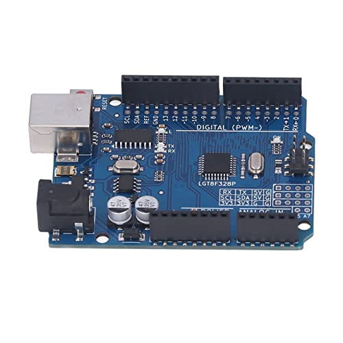 Rankomu Development Board with USB Cable, Development Board, LGT8F3289 Control Module with for ATmega16U2 Chip Electronic Component