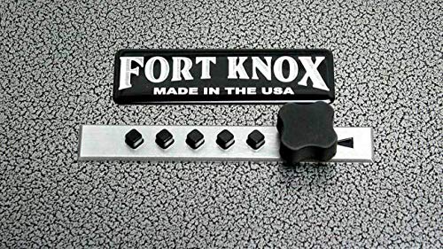 Fort Knox (FTK-AUTO) Security Pistol Box for pistols, handgun, California DOJ Certified, Quick-Access Mechanical Lock, Heavy-Duty Steel