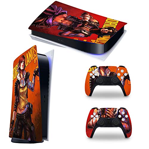 Game Survival Challenges - PS5 Digital Edition Skin Console and 2 Controller, Vinyl Decal Sticker Full Cover Protective