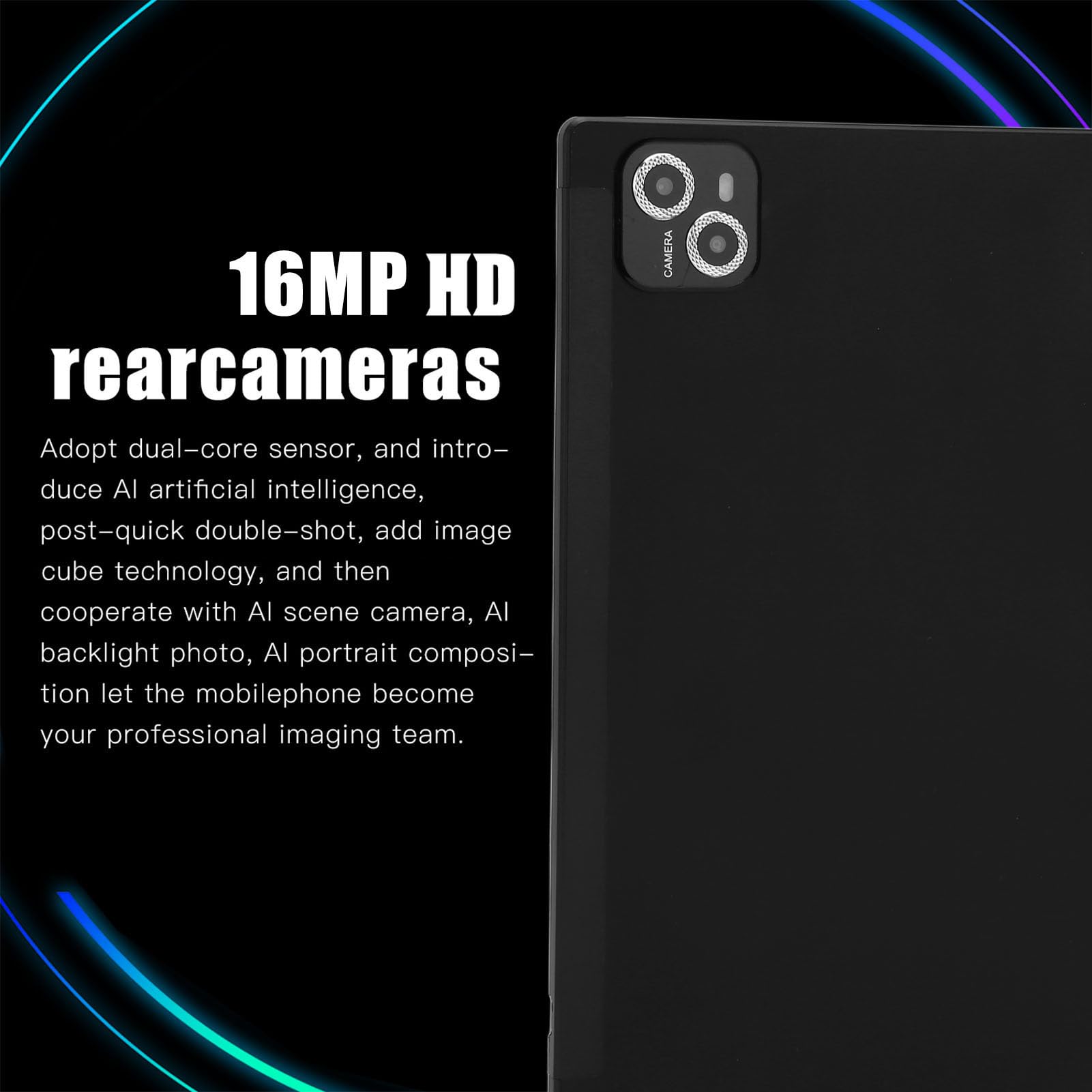 Gugxiom 2 in 1 8GB+256GB Tablet, 10 inch Android 12 Tablet Set, Gaming Tablet with Keyboard Case Mouse, FHD Screen, 8MP Dual Camera, 7000mAh, Octa Core Processor (US Plug)