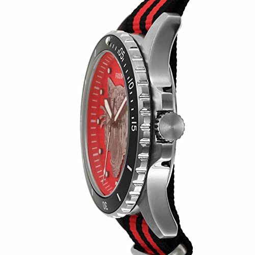 Fossil Men's FB-01 Quartz Stainless Steel Three-Hand Watch, Color: Rose Gold/Silver (Model: FS5743)