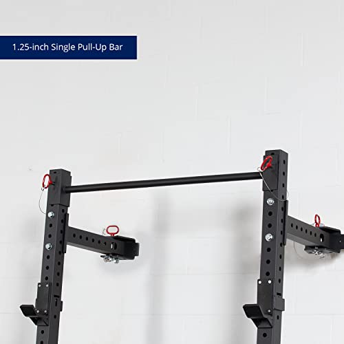 Titan Fitness X-3 Series 91in Wall Mounted Folding Power Rack, 21in Depth Space Savings Rack, Folds up to 8†from the Wall
