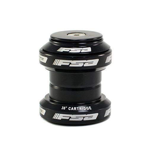 FSA Orbit MX 1-1/8Inches Threadless MTB Road Headset with Top Cap, Black, NO.20, XTE1504