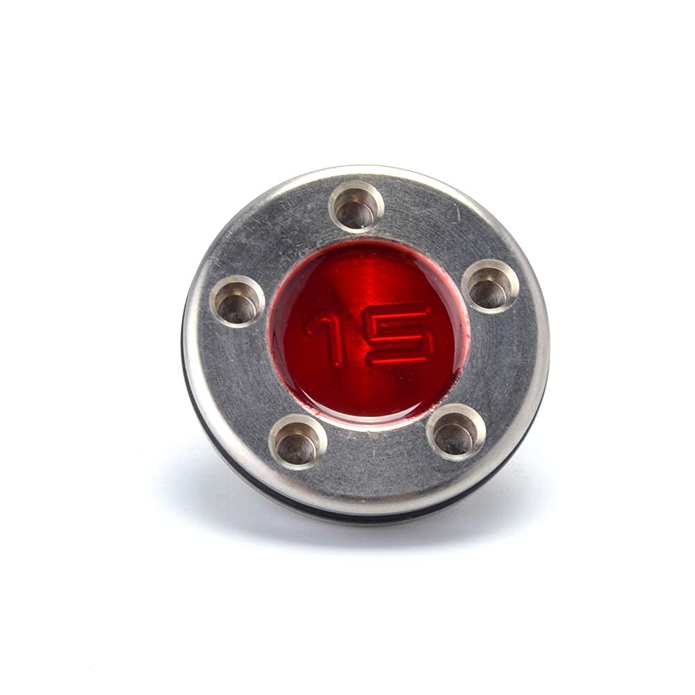 GOOACTION 2PCS Golf Custom Putter Weights Red 20g Compatible with Fastback and Squareback Putter Clubs