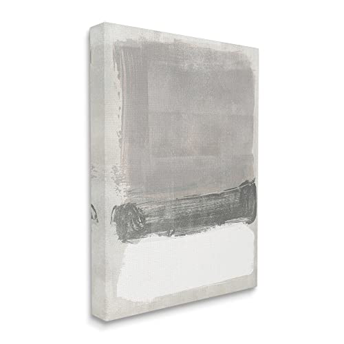 Stupell Industries Blocked Neutral Tones Abstract Brushstrokes Shapes, Design by Jennifer Paxton Parker