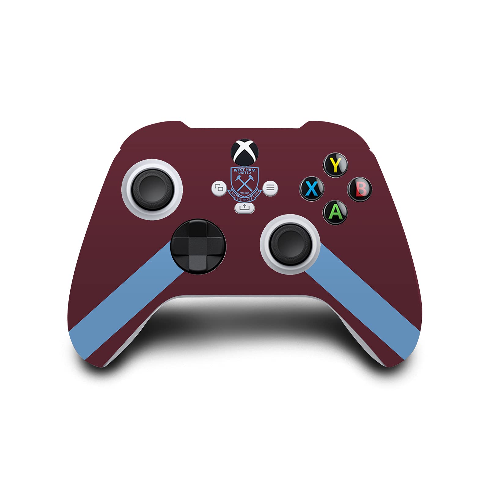 Head Case Designs Officially Licensed West Ham United FC Jersey 2020/21 Home Kit Matte Vinyl Sticker Gaming Skin Case Cover Compatible with Xbox Series S Console and Controller Bundle
