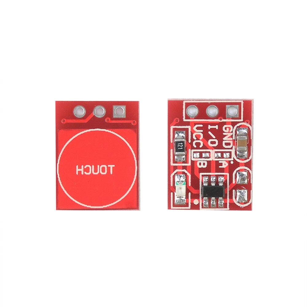 Gump's grocery 10PCS TTP223 Capacitive Touch Switch Button Self-Lock Module for Arduino