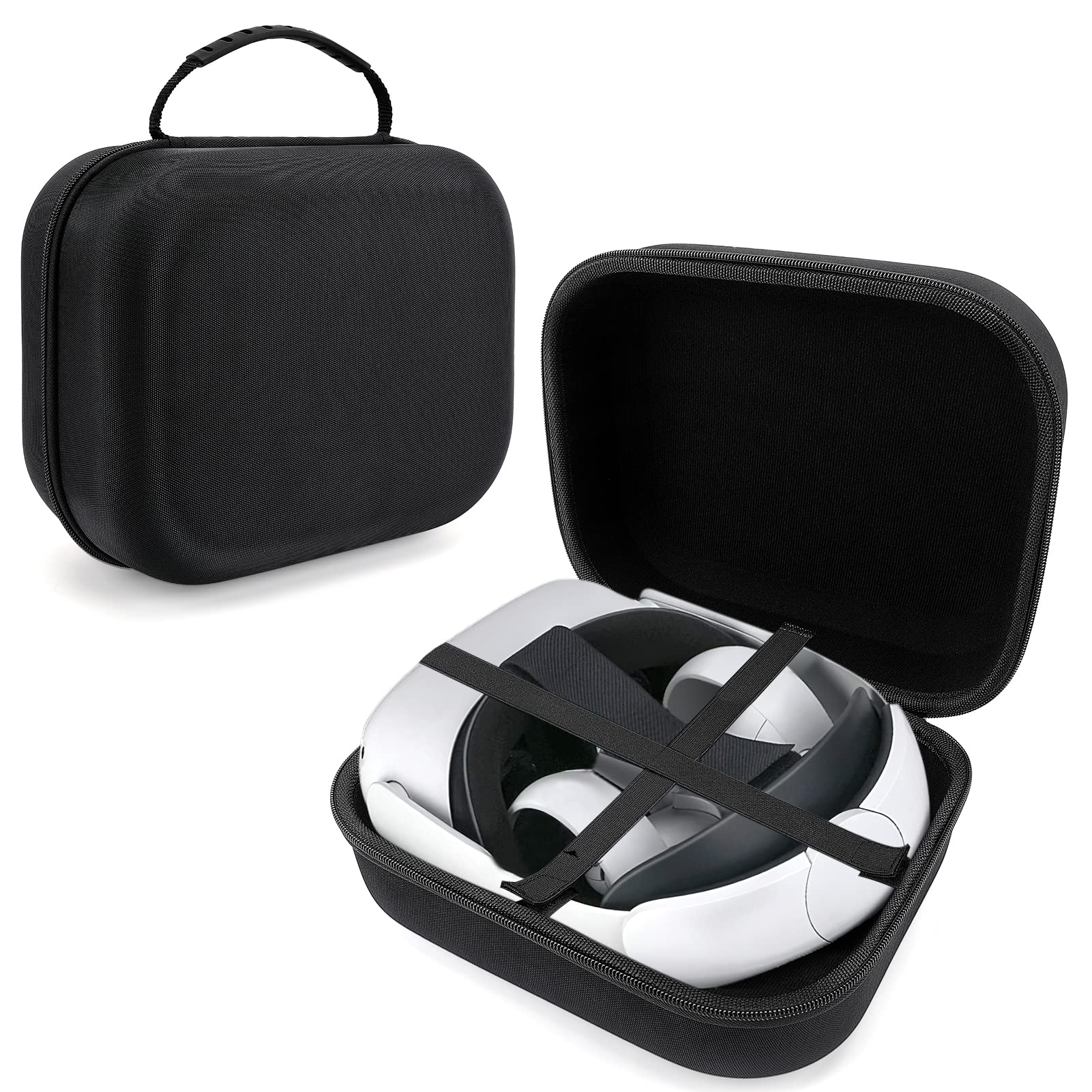 Laelr Quest 2 Carrying Case, Quest 2 Case Hard Carrying Travel Case, Protective Case for Travel and Home Storage for Quest 2, Pico Neo3 VR Glasses, Elite Headset, NOLO Sonic Headset
