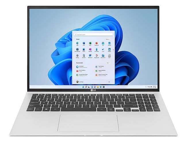 LG Gram 16Z90P-K Laptop 16� IPS WQXGA Intel Evo Platform Core i7-1165G7, 16GB Memory, 512GB M.2 NVMe SSD, Intel Iris Xe Graphics, Wi-Fi 6, Windows 11 Home, Alexa Built in, Backlit Keyboard, Silver