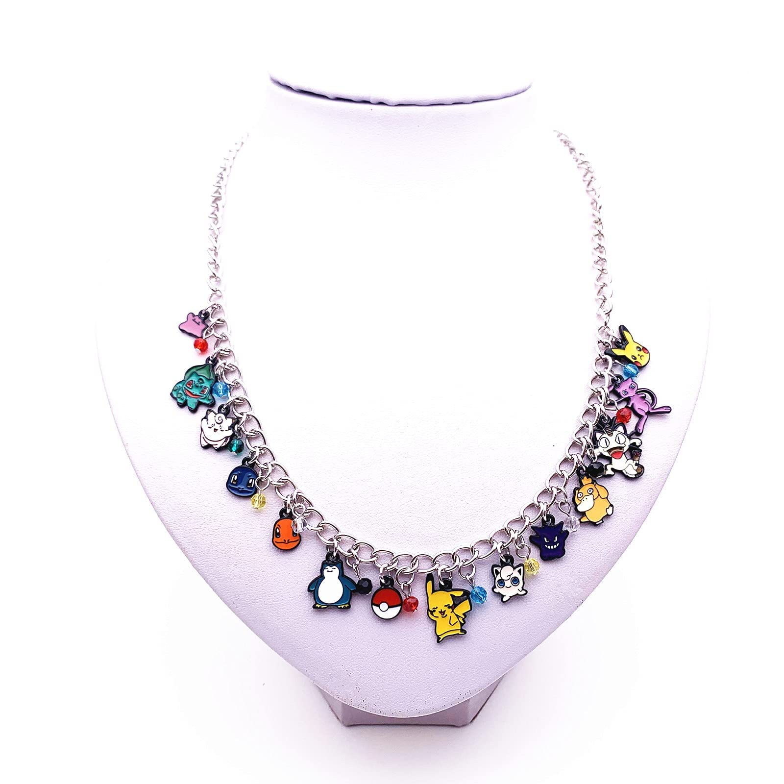 HYTAIBB Enthusiast Eev Evolutions Cartoon Charm necklace Gifts for Men woman girl