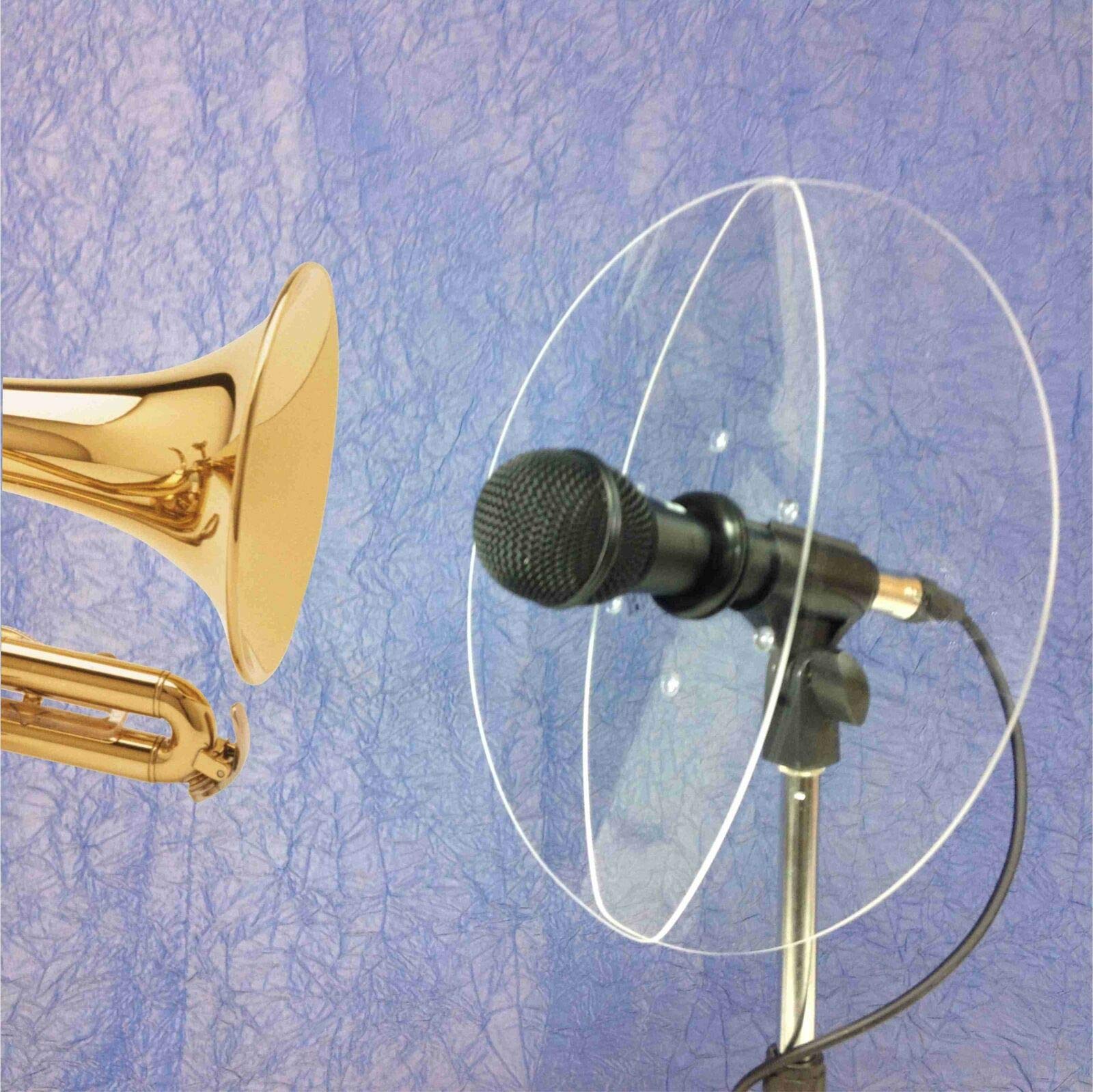 Grehge ack Model 1 Adjustable 2.0 for Trumpet - Acoustic Monitor Sound Reflector