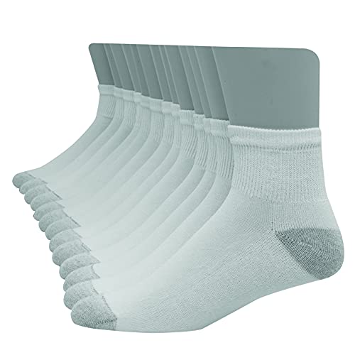 Hanes Ultimate Men's Big & Tall X-Temp Cool Comfort Ankle Socks, 10-Pair Pack